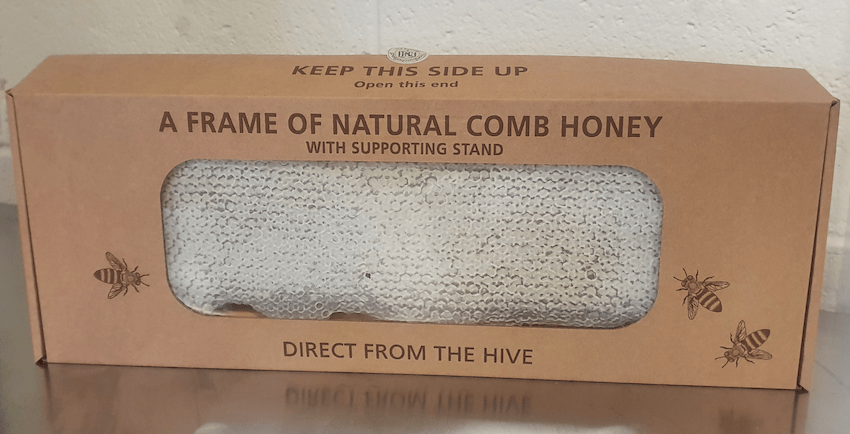 Full Frame of Honey | Heather Comb Honey Full Frame | Honey Gift